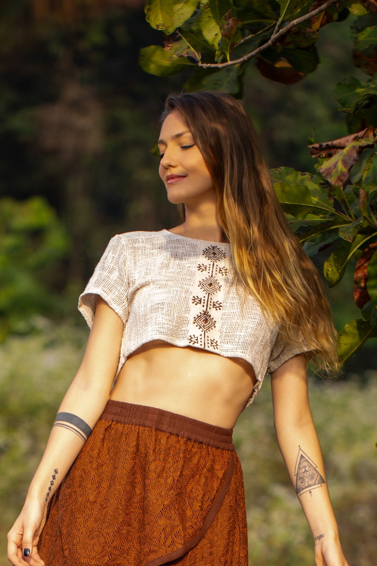 Indian Crop Top | Rajasthani Hand Block Print | Cotton crop top ...