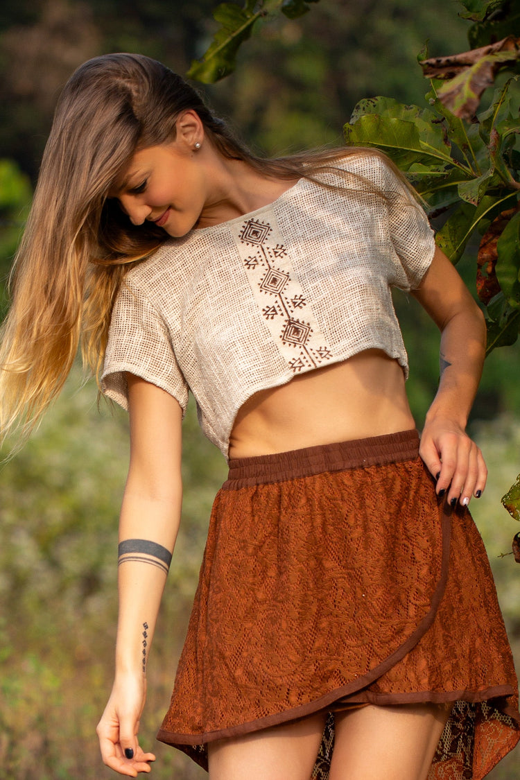 Indian Crop Top | Rajasthani Hand Block Print | Cotton crop top ...